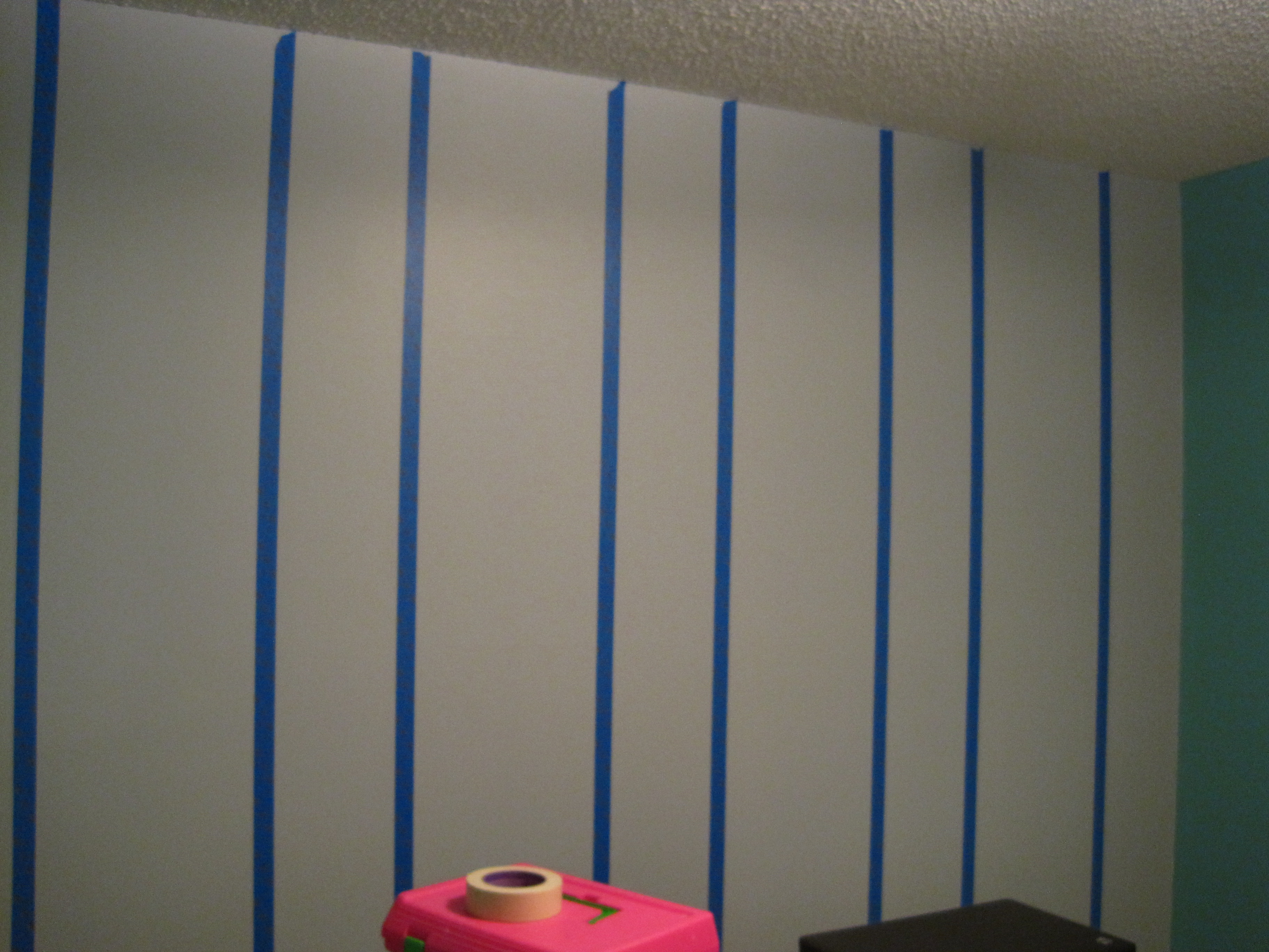 Perfectly Striped Walls - The Secret - Loving Here