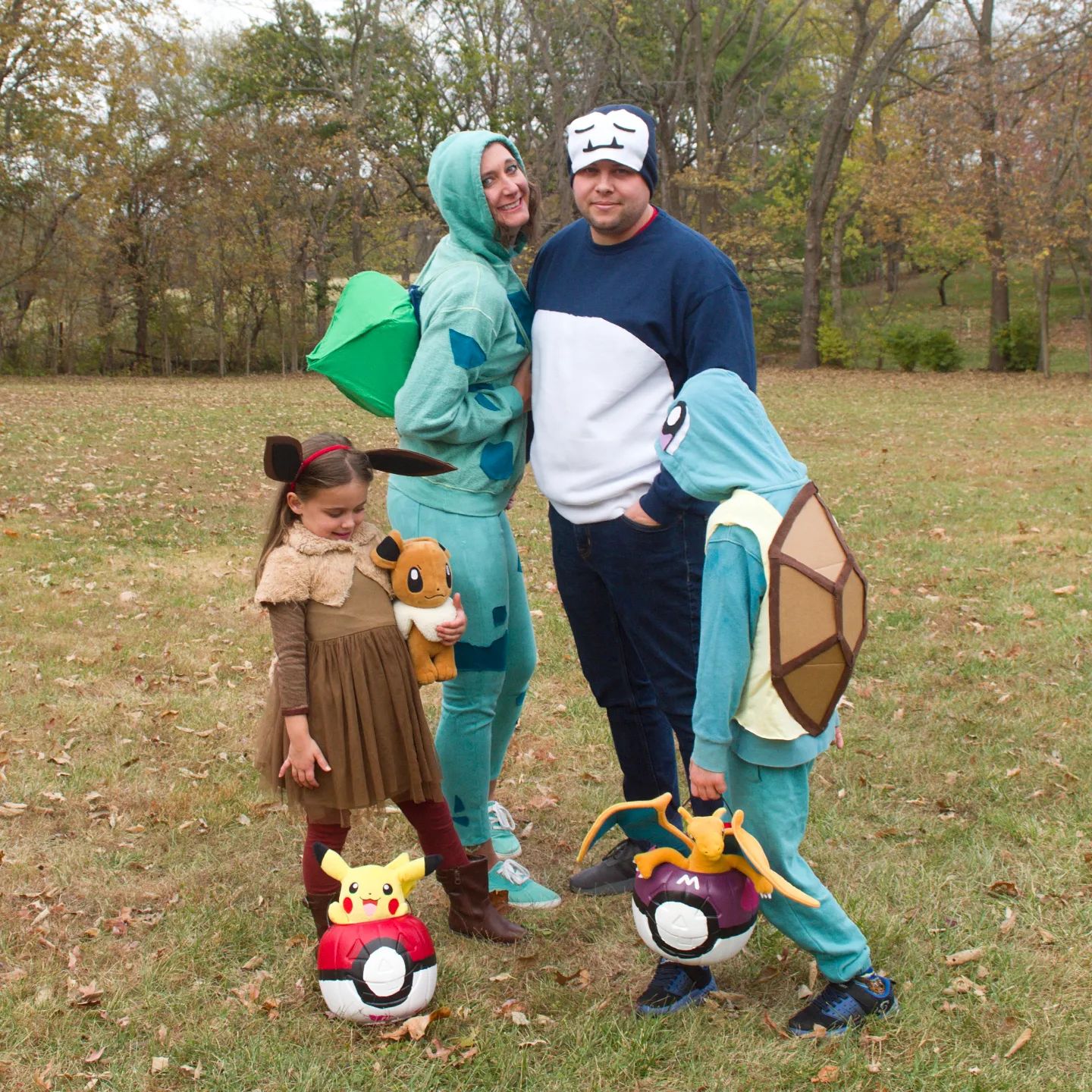 Pokemon Family Costume DIY - Loving Here